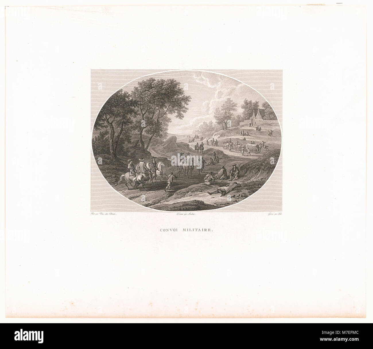 A military convoy photographed during an operation, displaying the ...