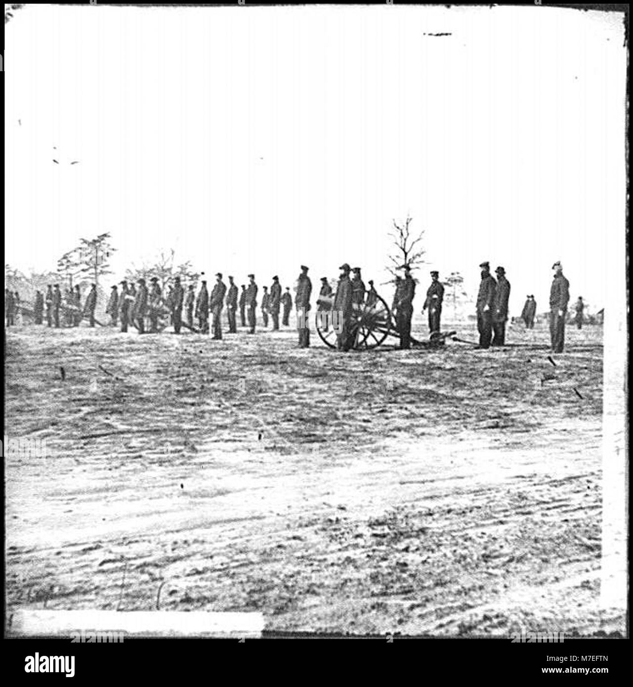 A photograph showing the crew of the U.S. Army gunboat General Foster ...