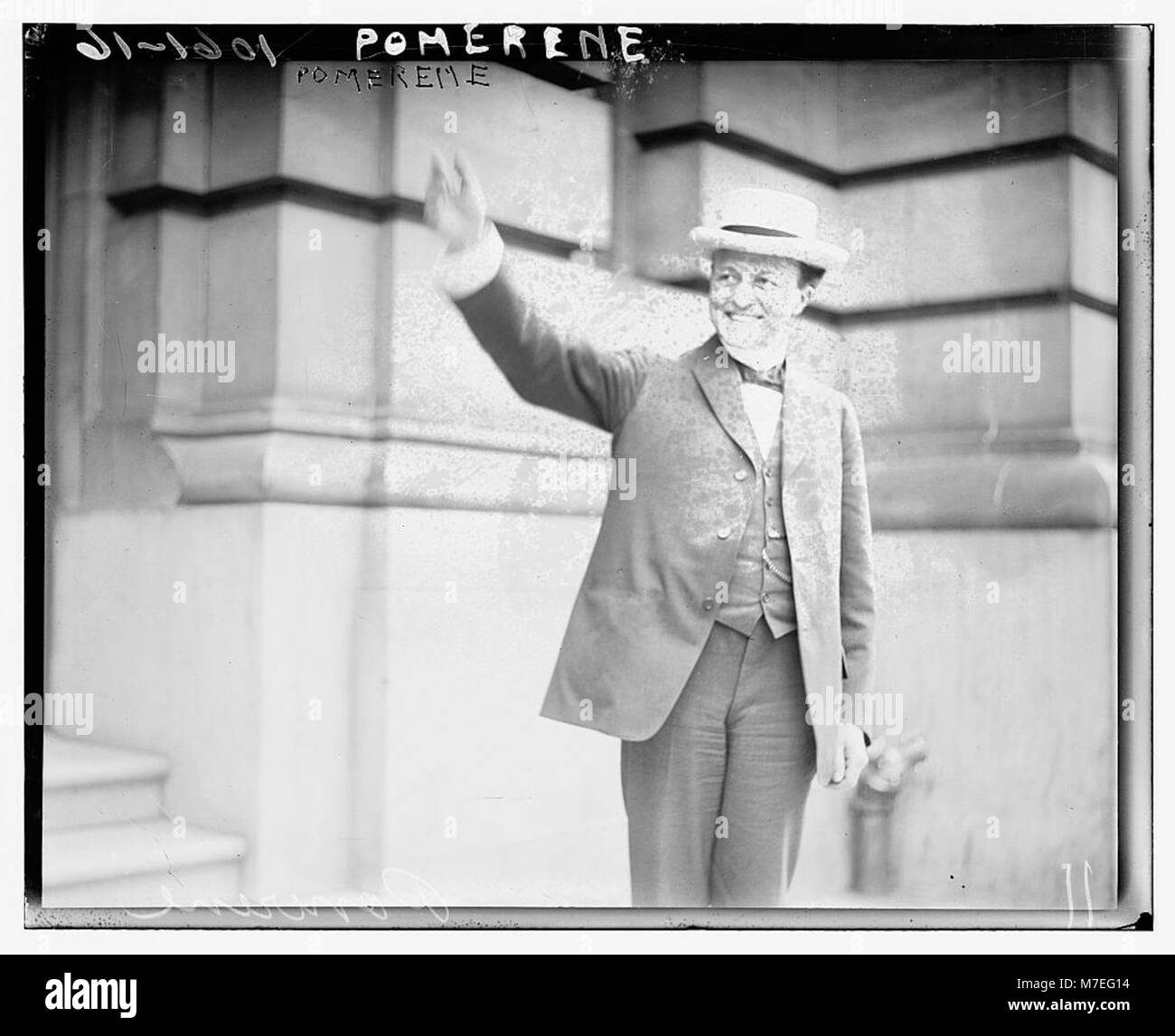 Figures waving Black and White Stock Photos & Images - Alamy