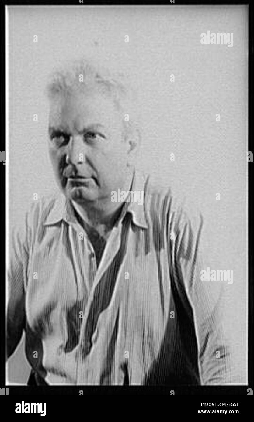 A portrait of Alexander Calder, the renowned American sculptor known ...
