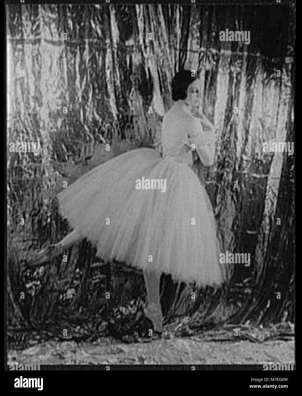 A portrait of Alicia Markova, a celebrated British prima ballerina, in ...