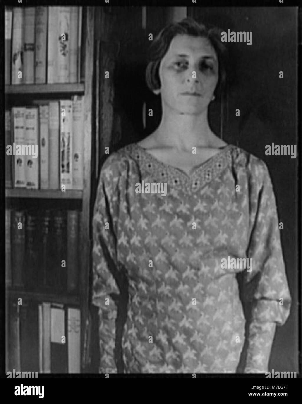 Portrait of Alma Morgenthau LCCN2004663376 Stock Photo - Alamy