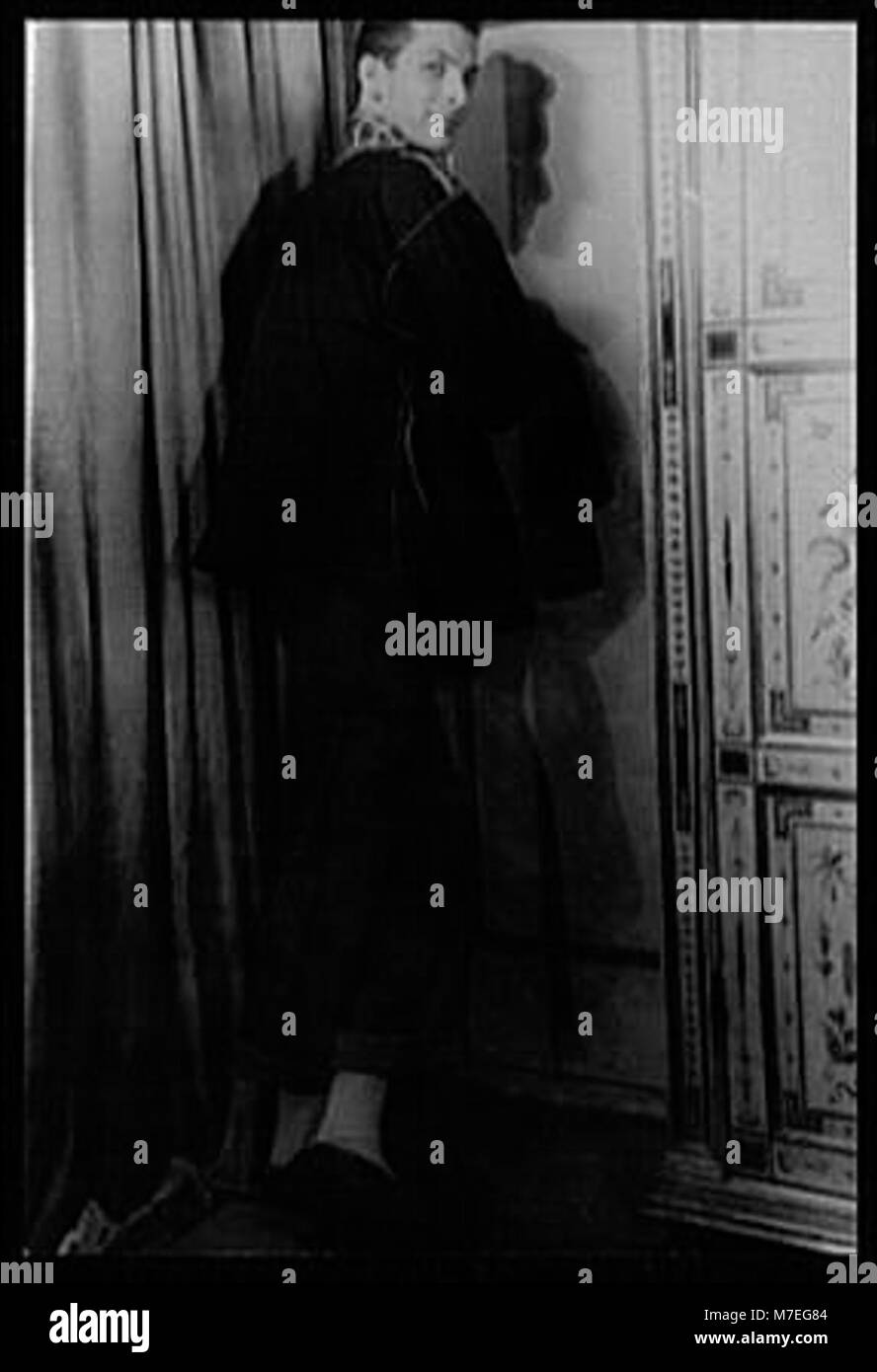 A formal portrait of Alvin Colt, capturing his distinguished features ...