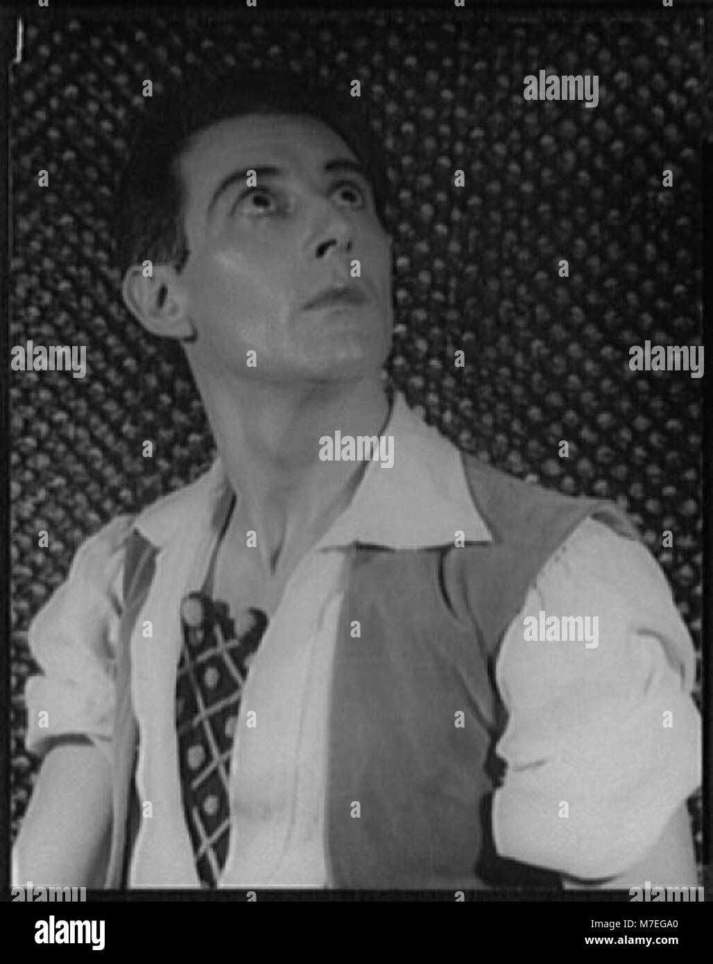 A formal portrait of Anton Dolin, depicting him in his Italian Suite ...