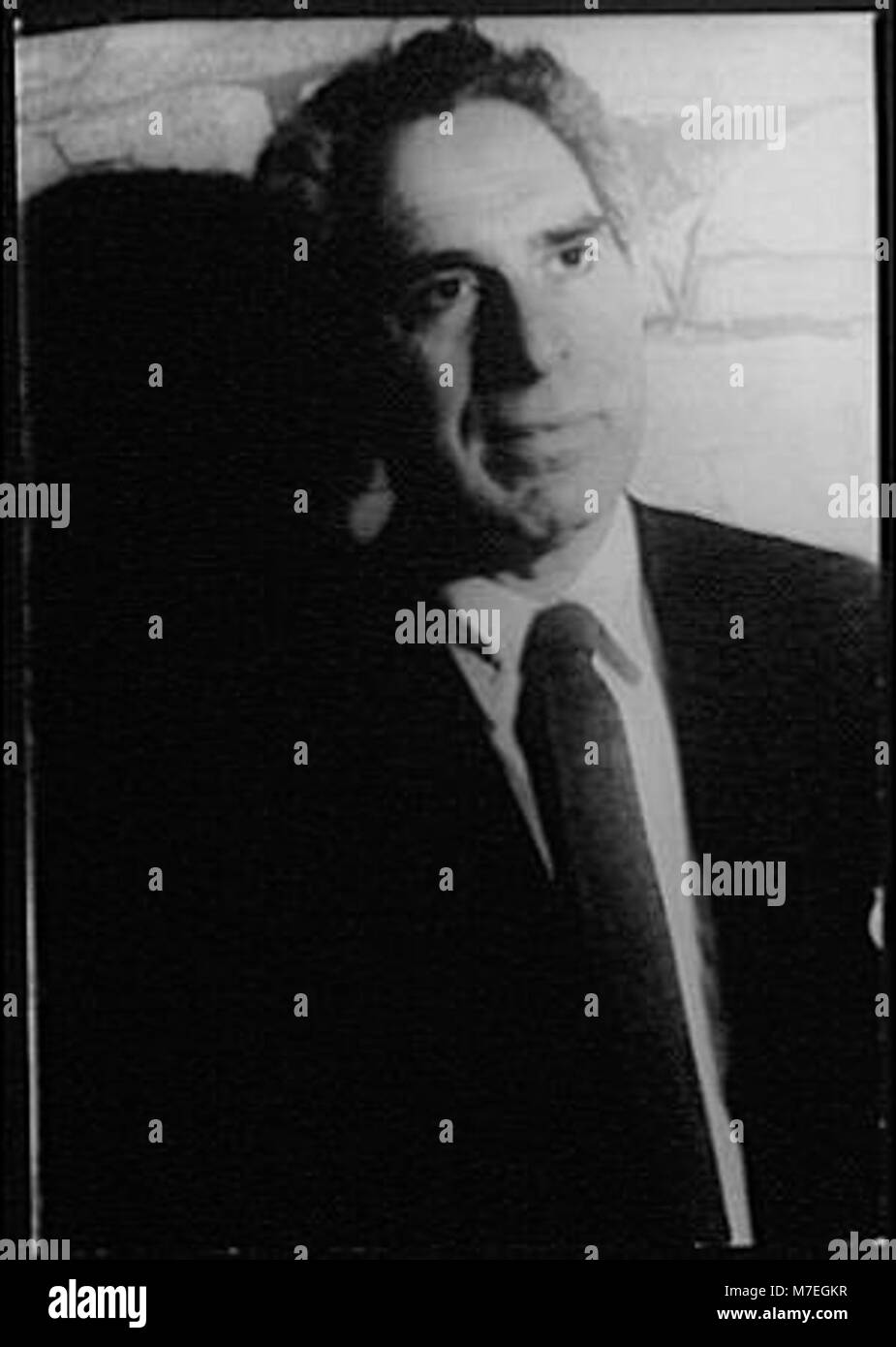 A portrait of Chaim Gross, a renowned 20th-century American sculptor ...