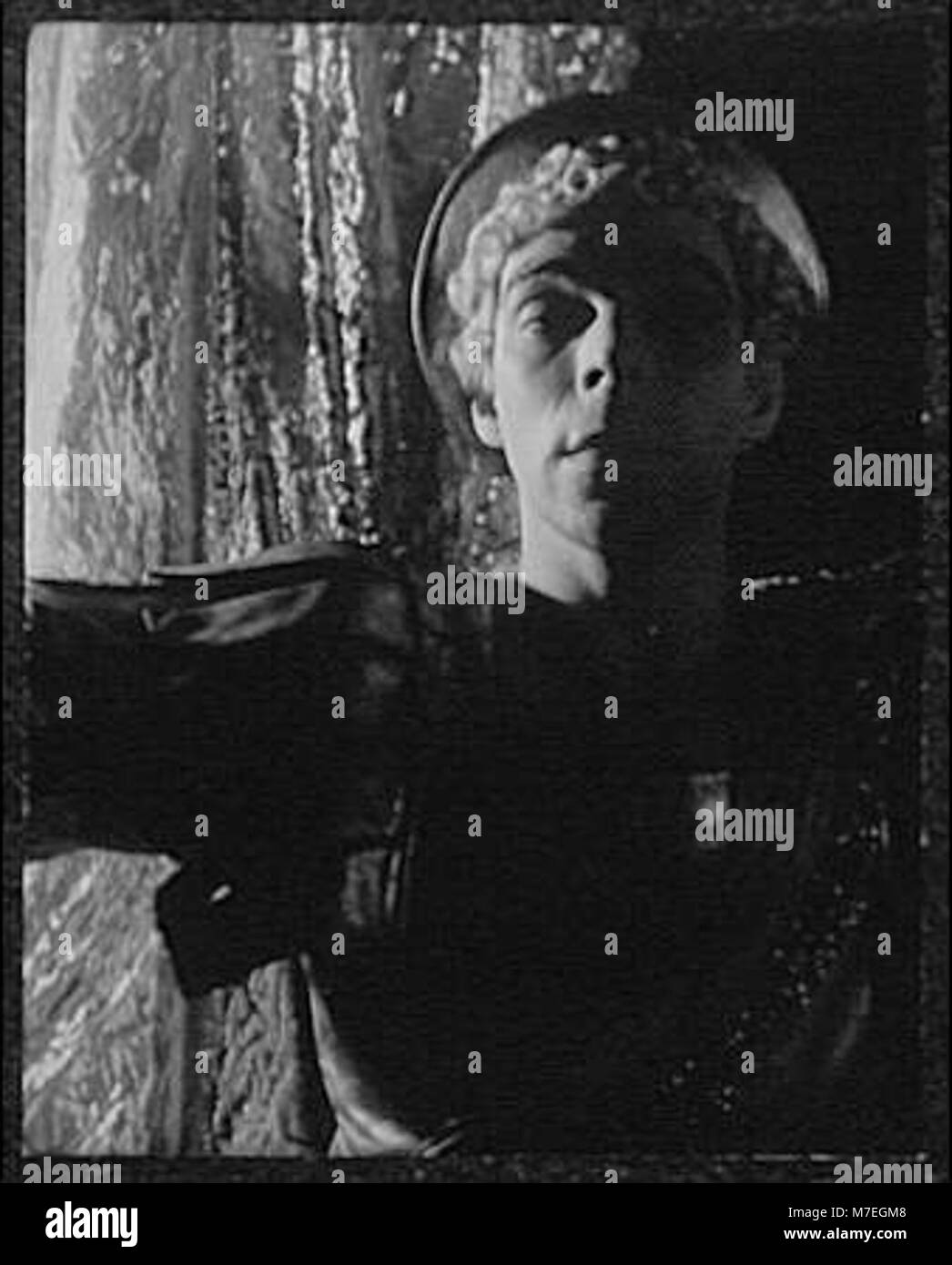 A portrait of Charles Weidman, dressed as Mercury in the performance of ...