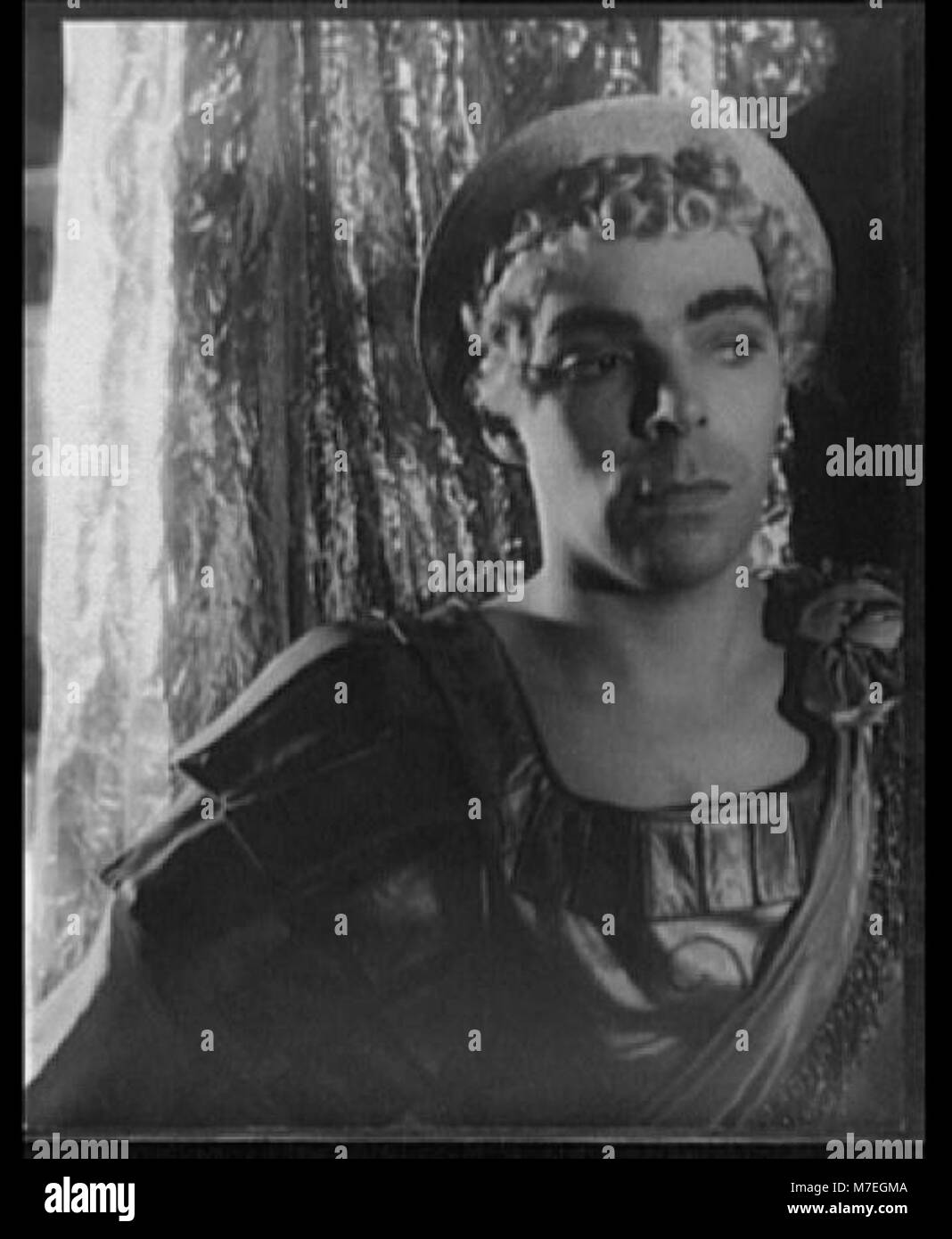 A formal portrait of Charles Weidman, an American dancer and ...