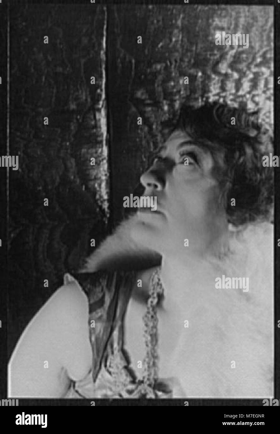 A portrait of Constance Collier, an actress known for her stage and ...