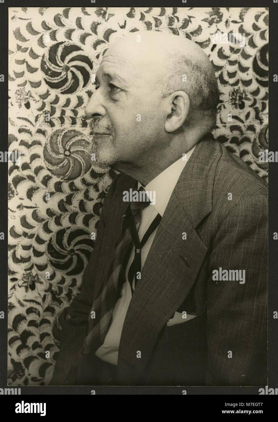 Portrait of Dr. W.E.B. Du Bois, a prominent African American scholar ...