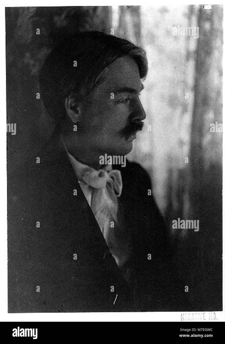 A historical portrait of Edward MacDowell, an American composer known ...