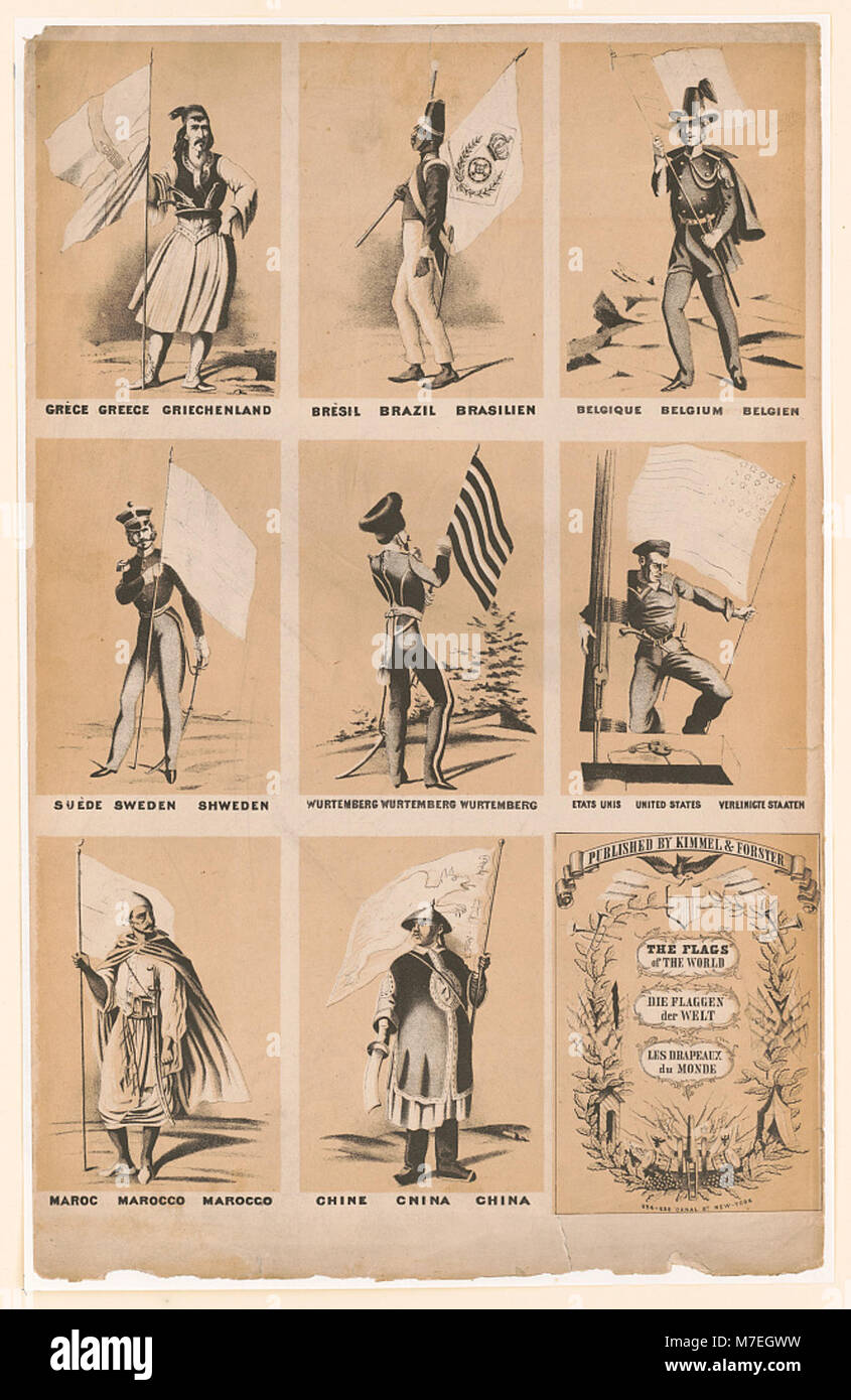 This image displays the flags of various nations, showcasing the ...