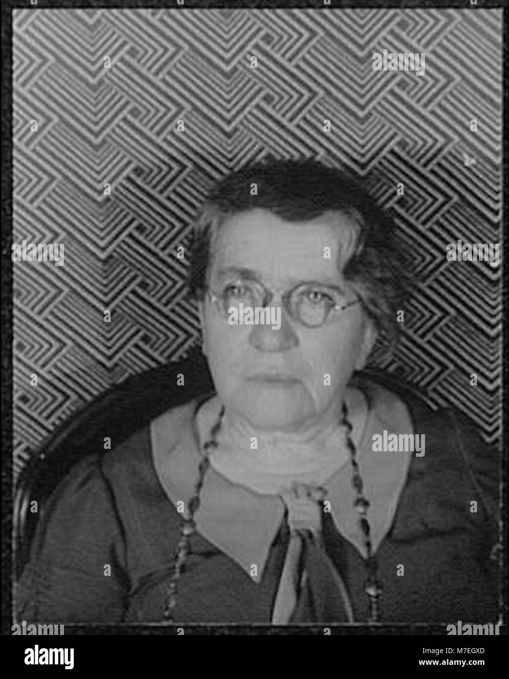 A portrait of Emma Goldman, an influential anarchist and political ...