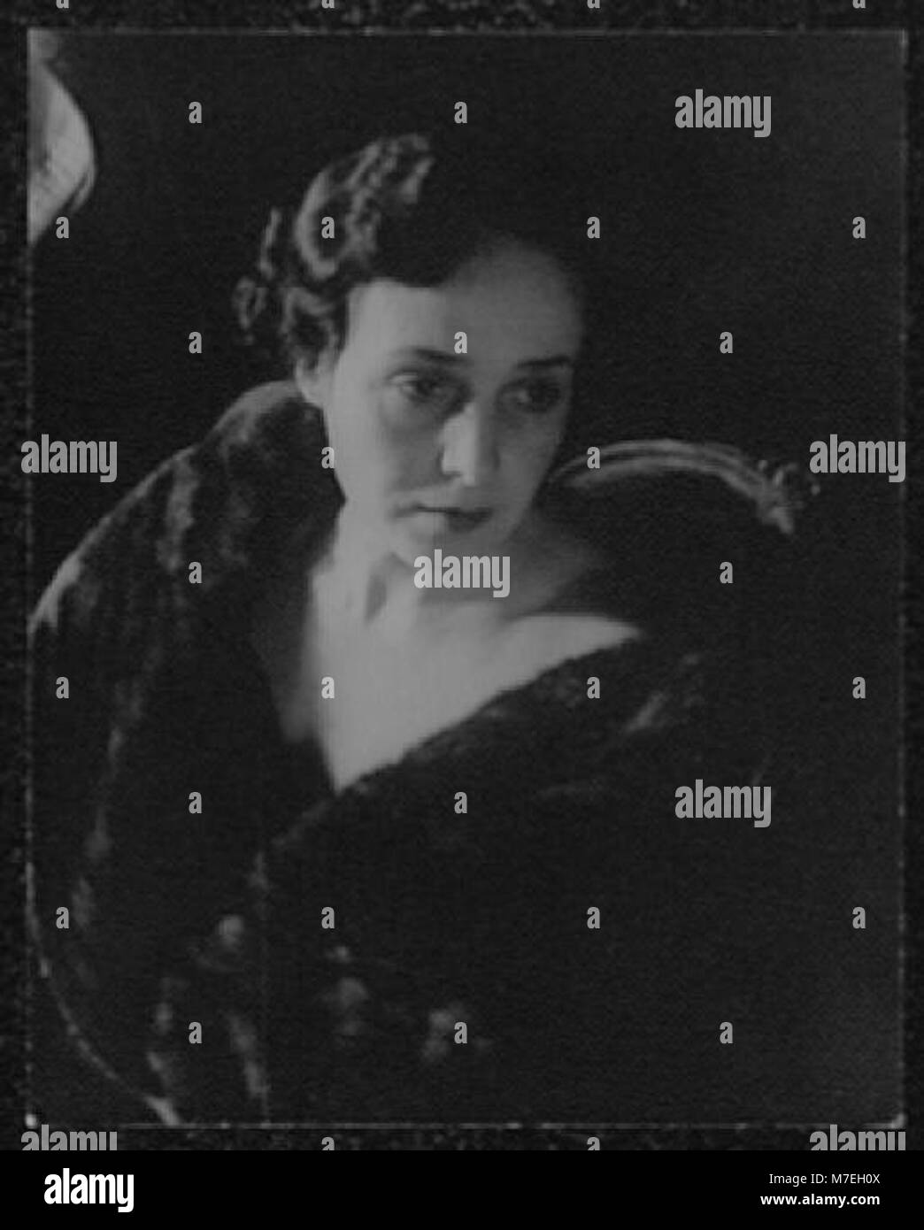 A formal portrait of Florence Heifetz Vidor, a notable figure in the ...