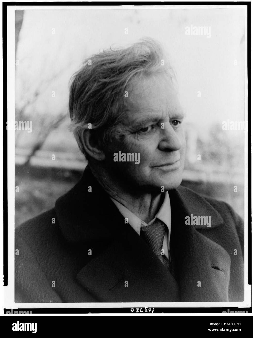 A portrait of George Grey Barnard, a prominent American sculptor known ...