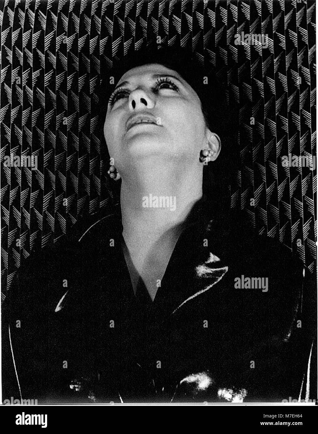 This is a portrait of Helen Morgan, an American singer and actress ...