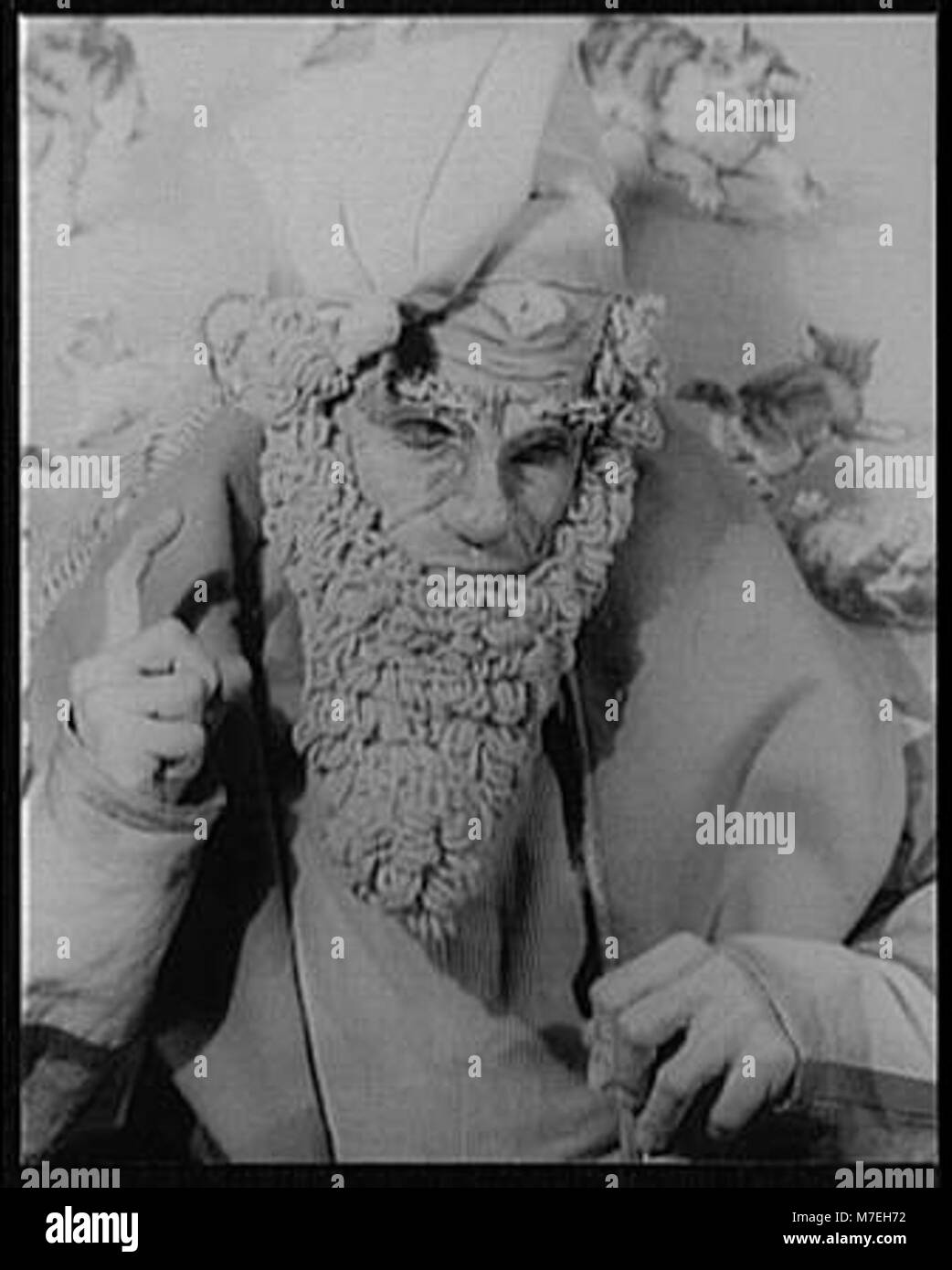 This portrait depicts Hugh Laing in his role as 'Grandfather' in the ...