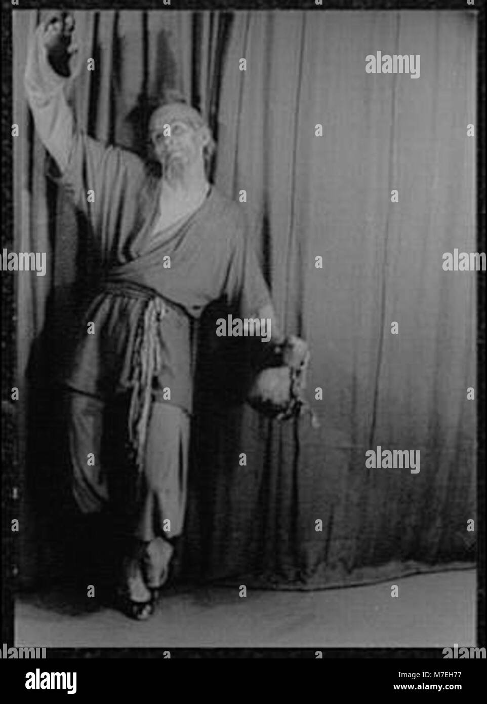 A portrait of Hugh Laing from the production of *Shadow of the Wind ...