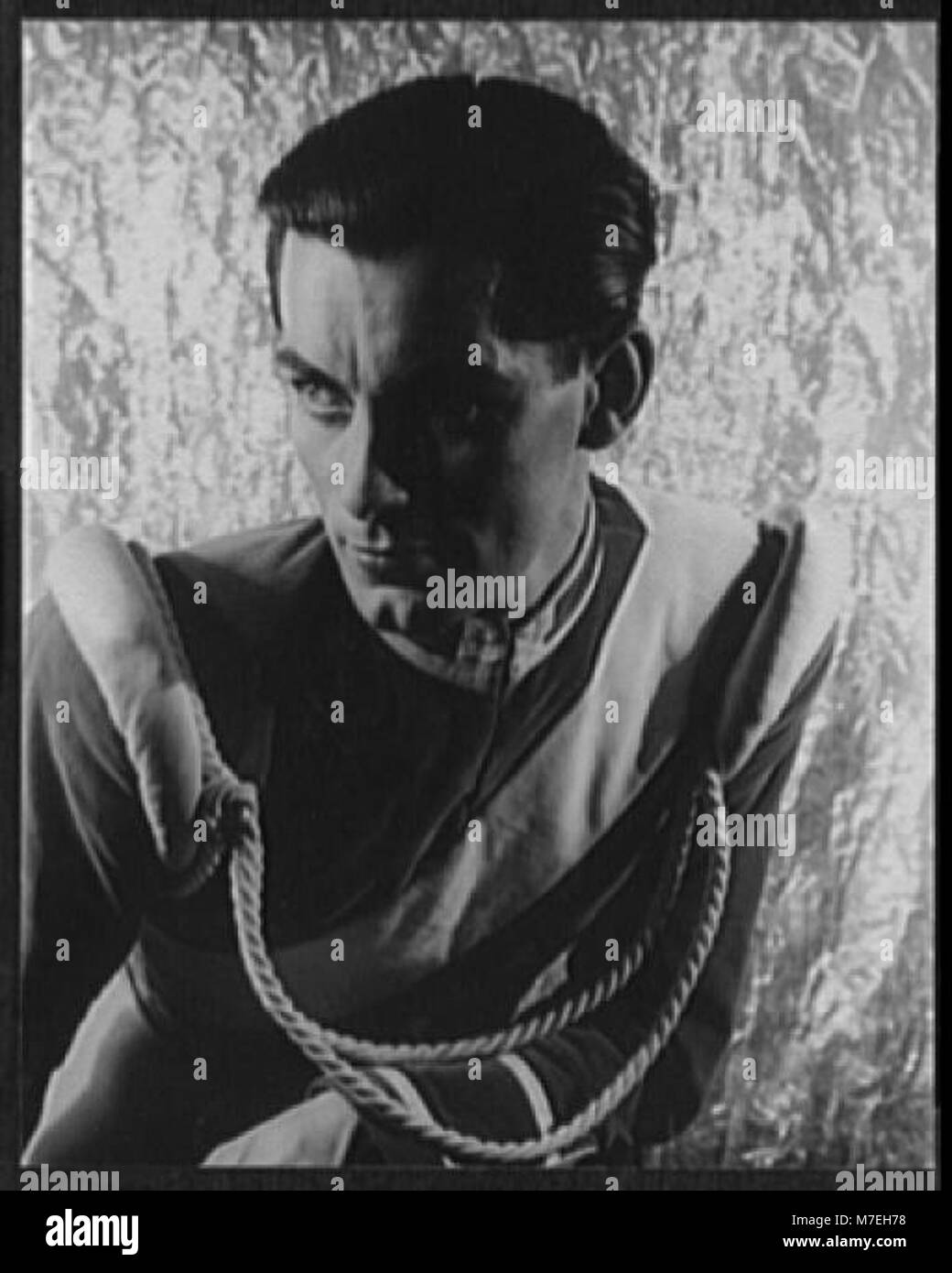 Portrait of Hugh Laing, depicted in the artwork 'Lilac Garden' (Jardin ...