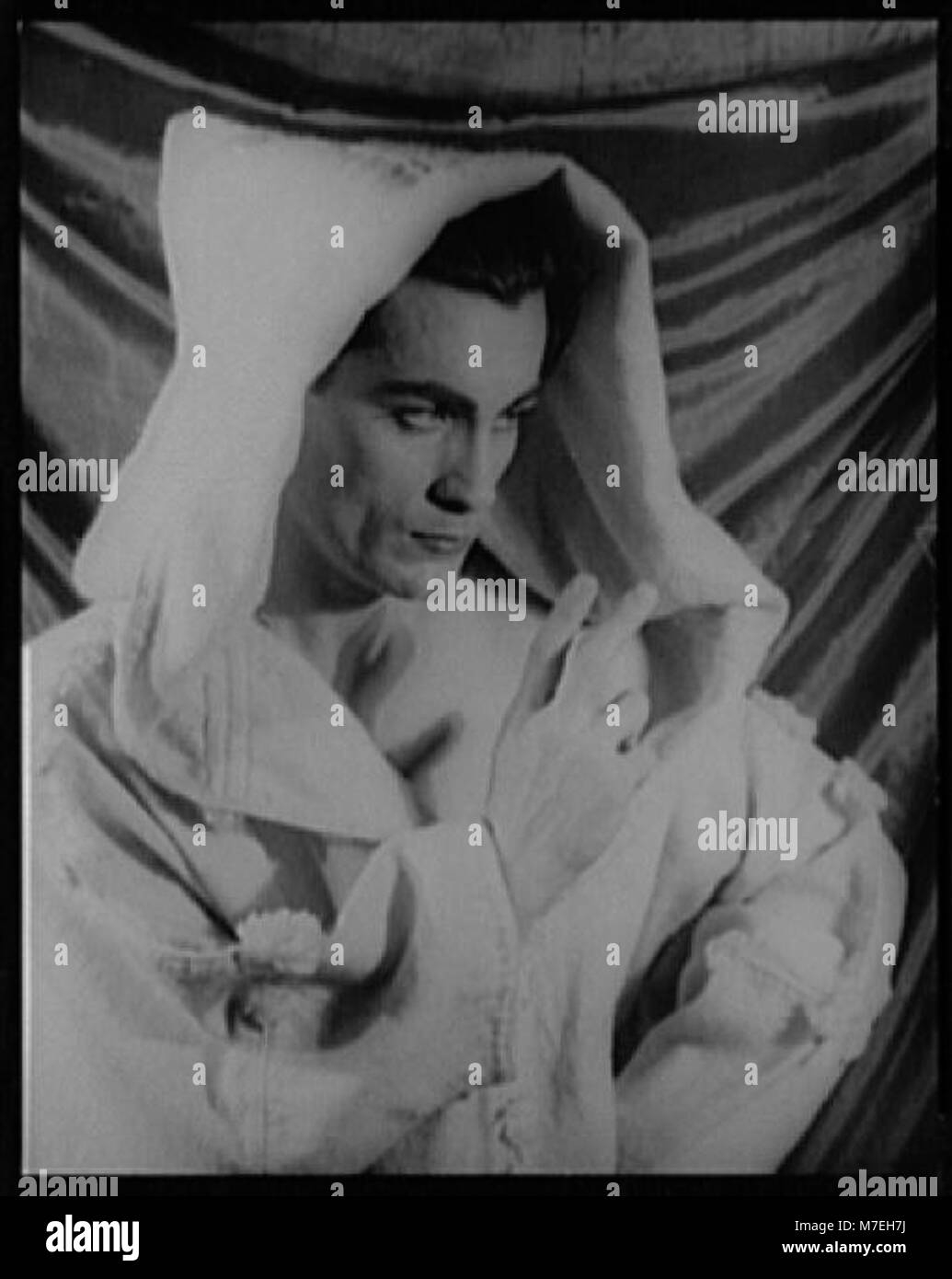 Portrait of Hugh Laing, a notable individual, likely involved in public ...