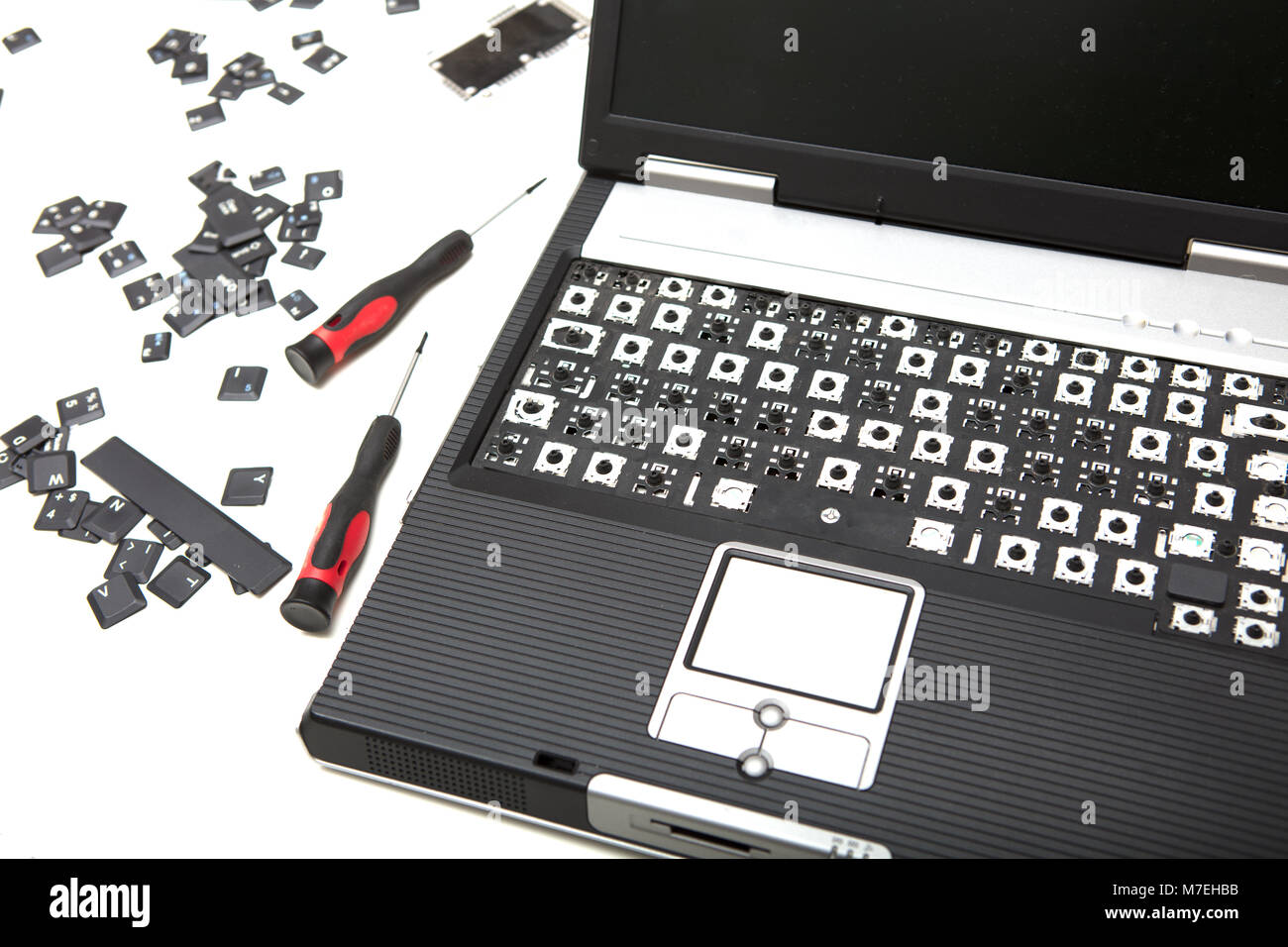 Computer repair upgrade open pc hi-res stock photography and images - Alamy