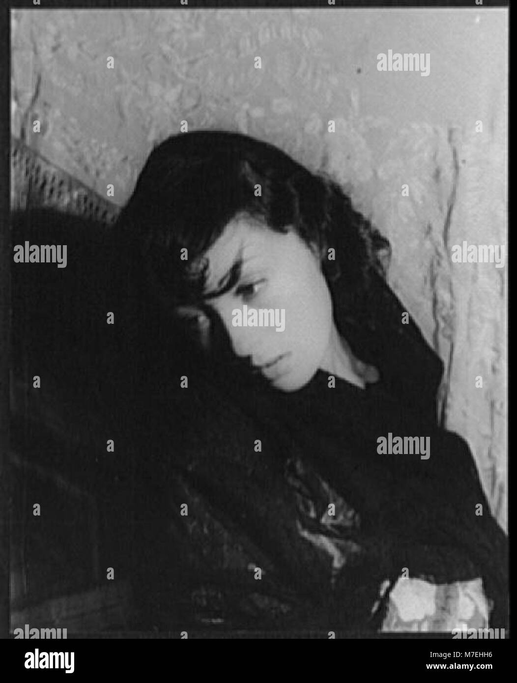 This is a portrait of Luise Rainer, an actress known for her roles in ...