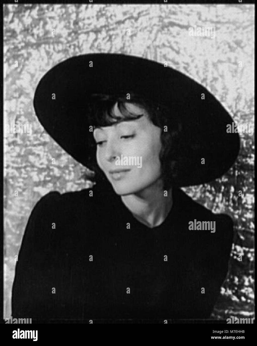 The portrait is of Luise Rainer, a German-born actress who won two ...