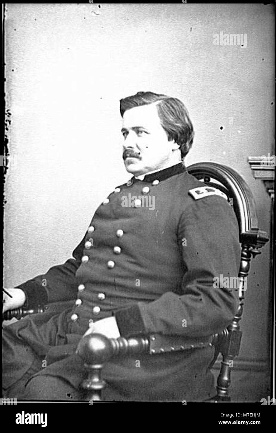 This portrait features Major General Alexander McD. McCook, a notable ...