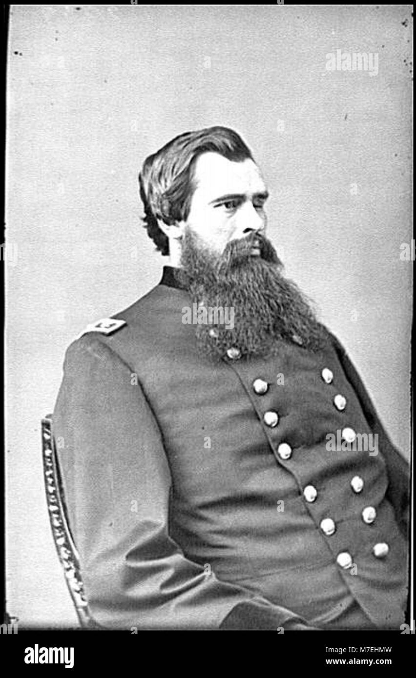 A portrait of Major General N. Martin Curtis, a prominent officer in ...