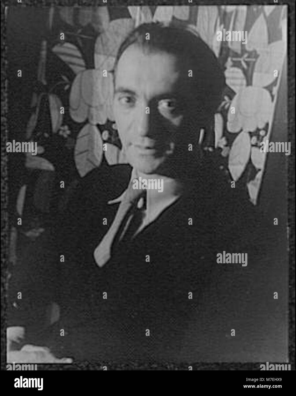 Portrait of Nickolas Muray, the famous photographer, known for his work ...