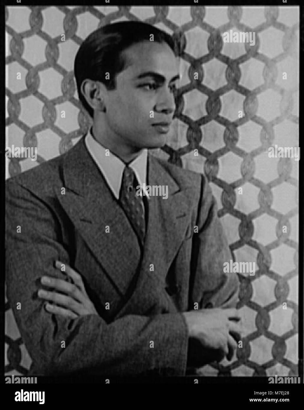 A formal portrait of Ram Gopal, a renowned figure known for his ...