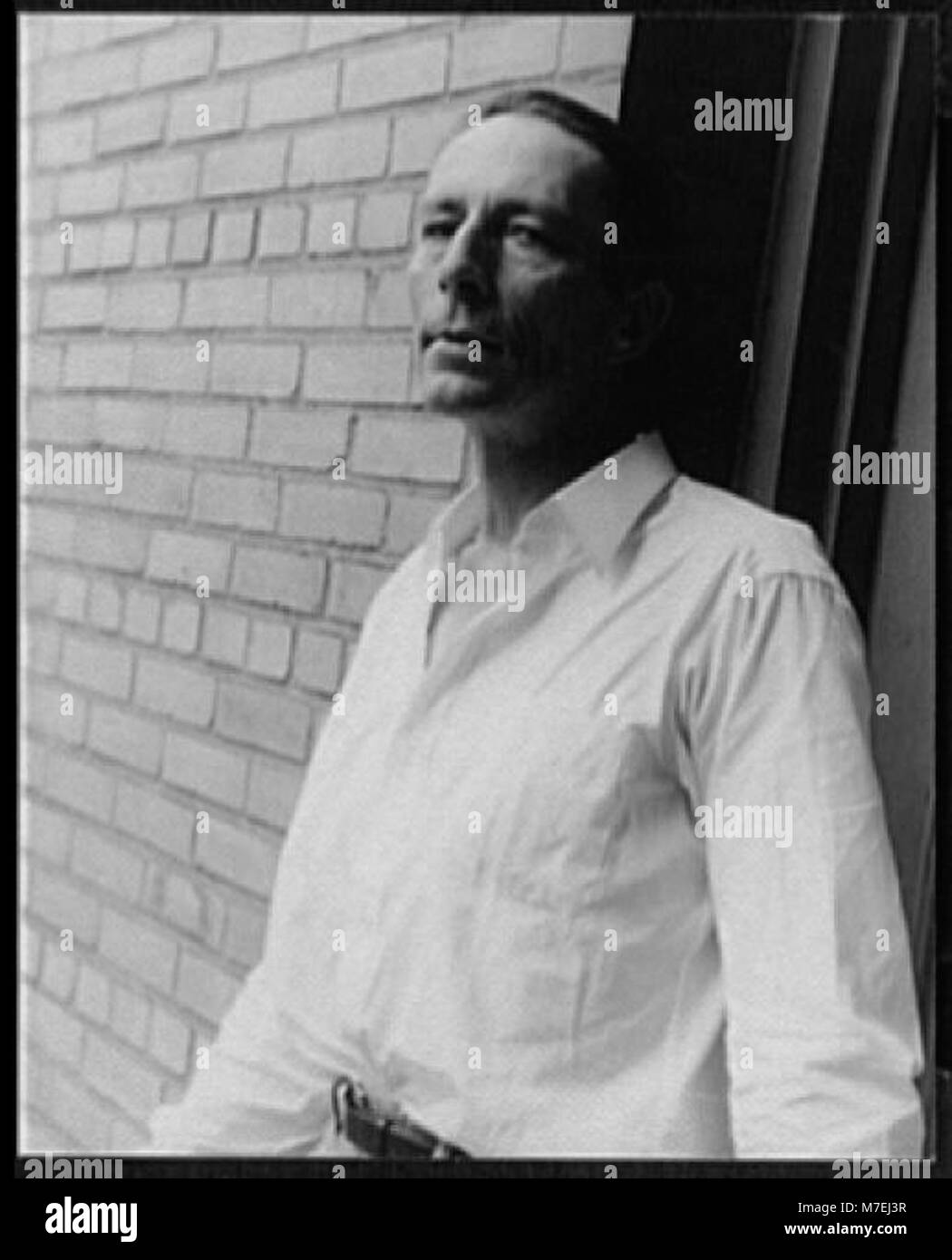 A formal portrait of Robinson Jeffers, an American poet known for his ...