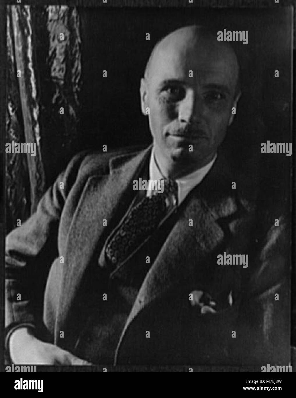 Portrait of Rockwell Kent, an influential American artist and ...
