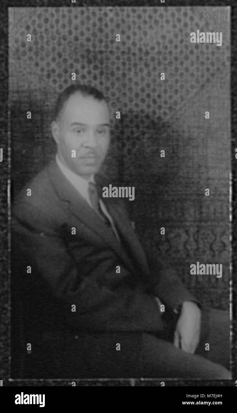 This portrait captures Roy Wilkins, an influential African American ...