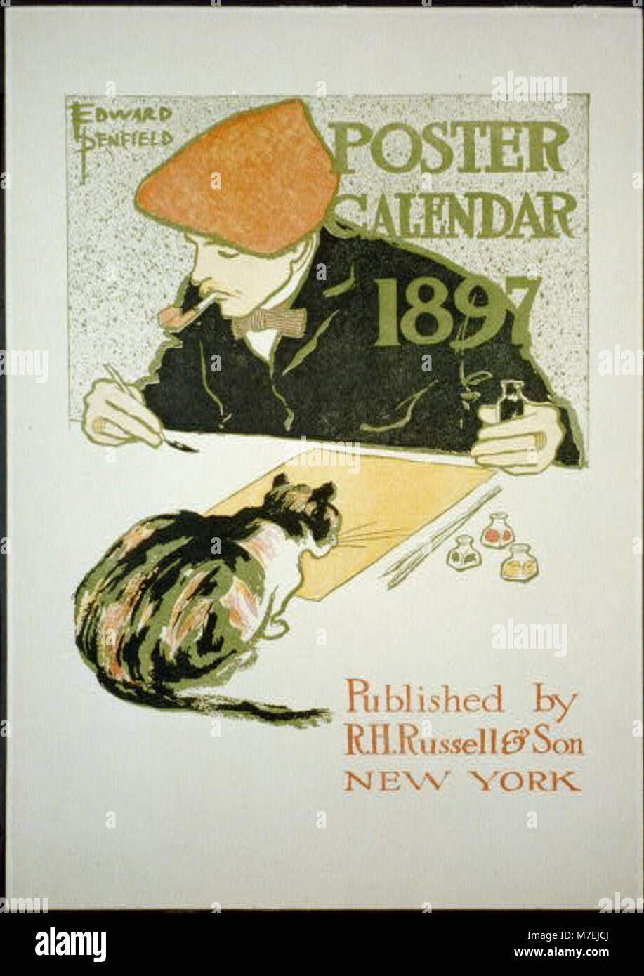 1890s poster art hi-res stock photography and images - Alamy