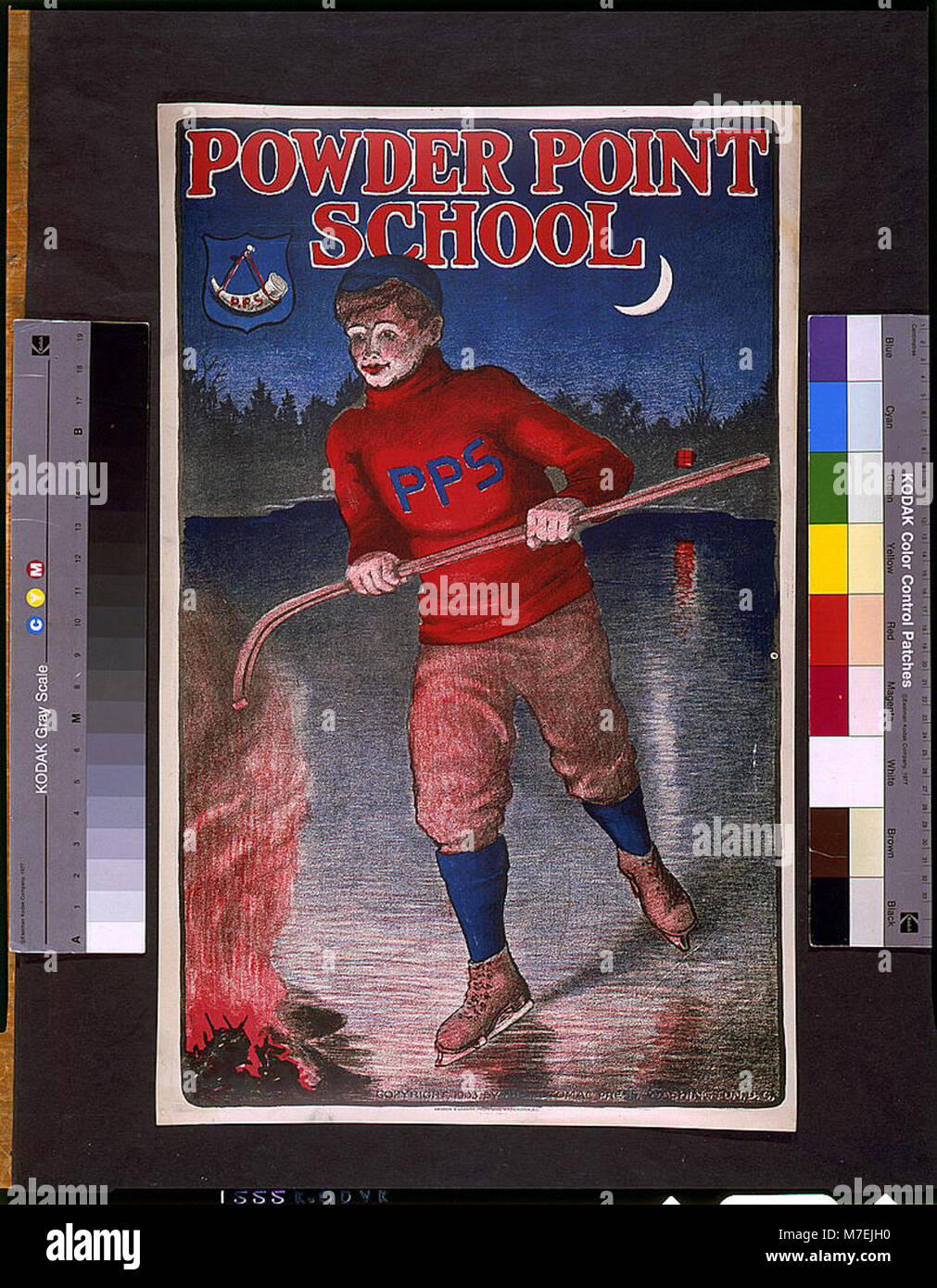 Powder Point School LCCN94506805 Stock Photo - Alamy