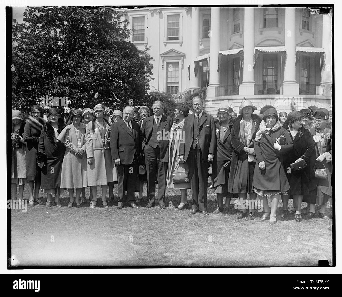 A portrait of President Herbert Hoover, the 31st President of the ...