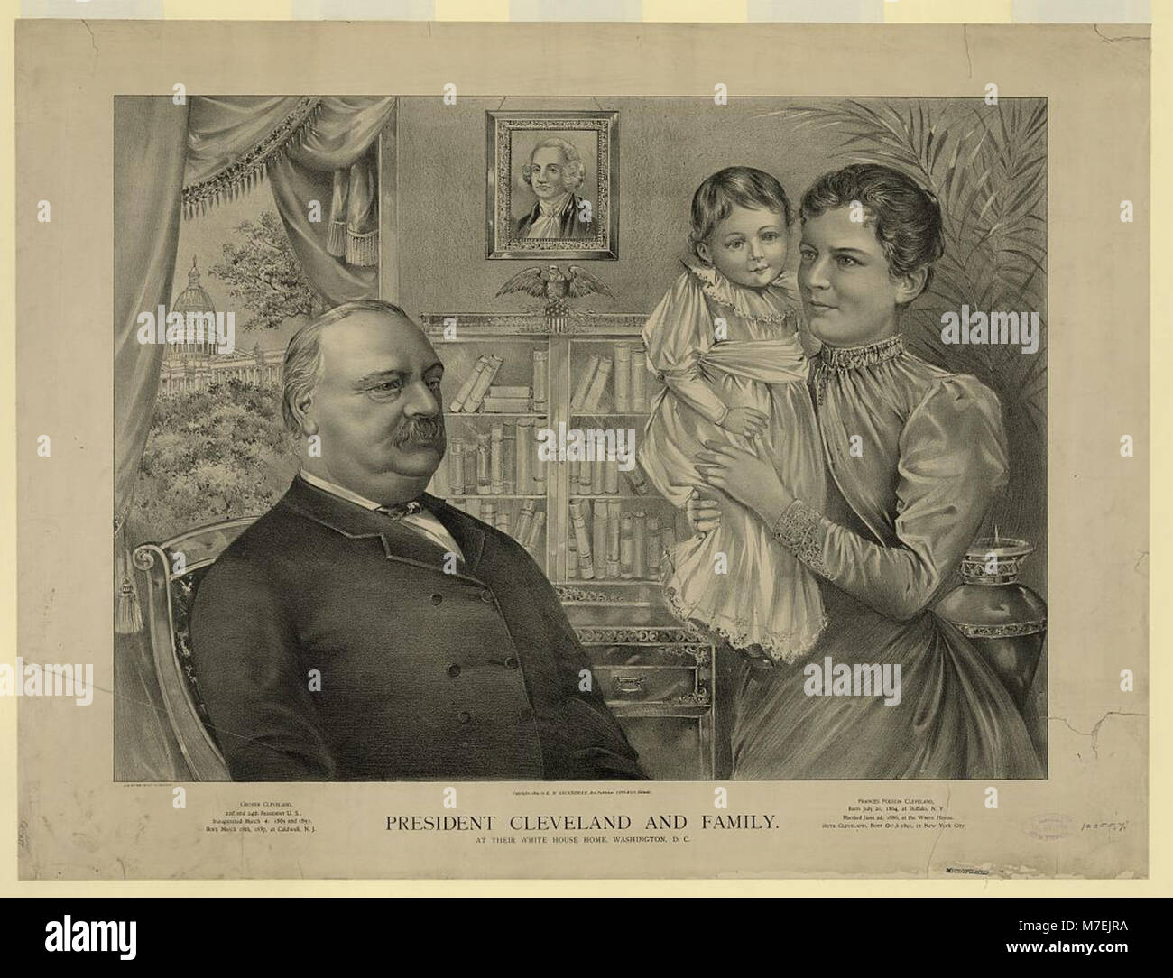 The grover cleveland family hi-res stock photography and images - Alamy