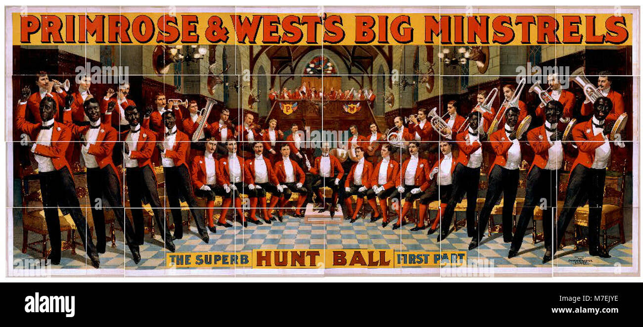 Minstrels african american hi-res stock photography and images - Alamy
