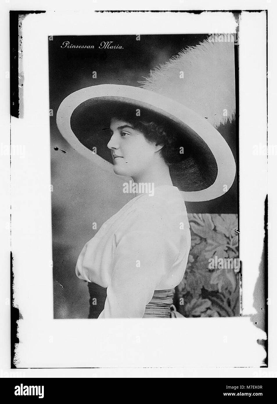 Princess Maria of Sweden is portrayed in this image, capturing her role ...