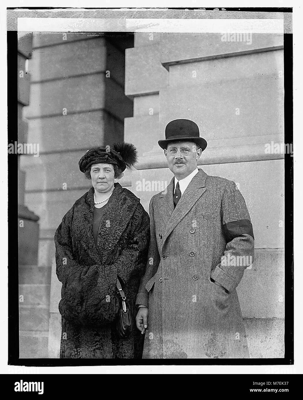 A photograph of Prince Christopher with his wife, taken on March 2 ...