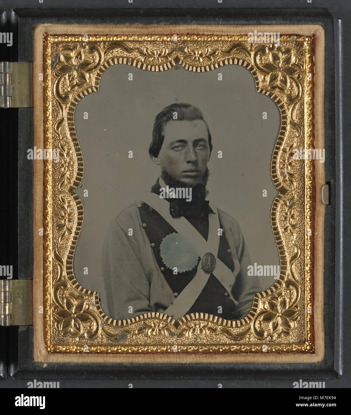 This portrait shows Private Peter S. Arthur of the 11th Virginia ...