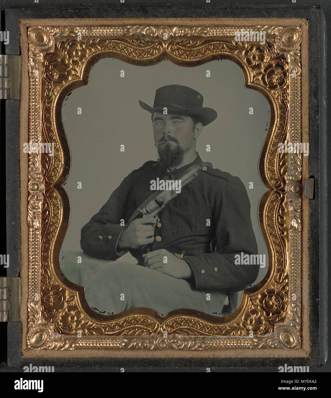 Private William B. Todd, a soldier in the 9th Virginia Cavalry, is ...