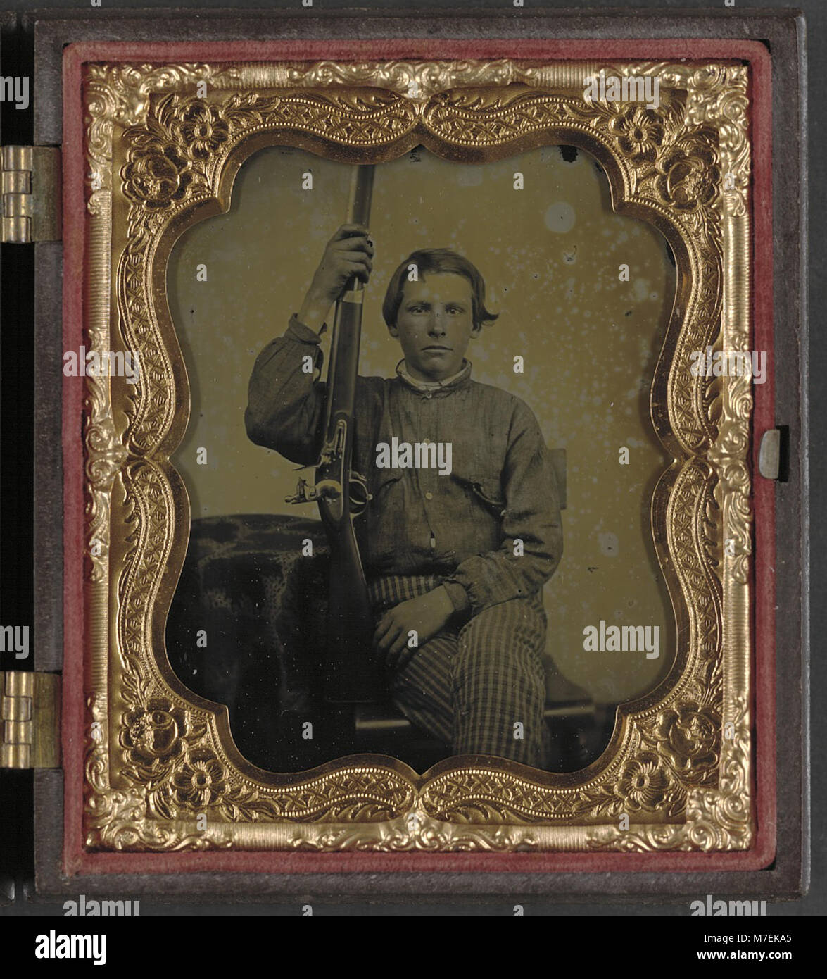 Private William H. Presgraves of Company K, 97th Militia Virginia ...