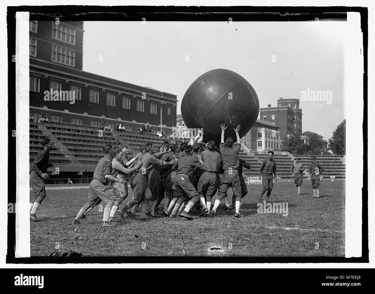 Push Ball was a popular sport in the U.S., known for its large inflated ...