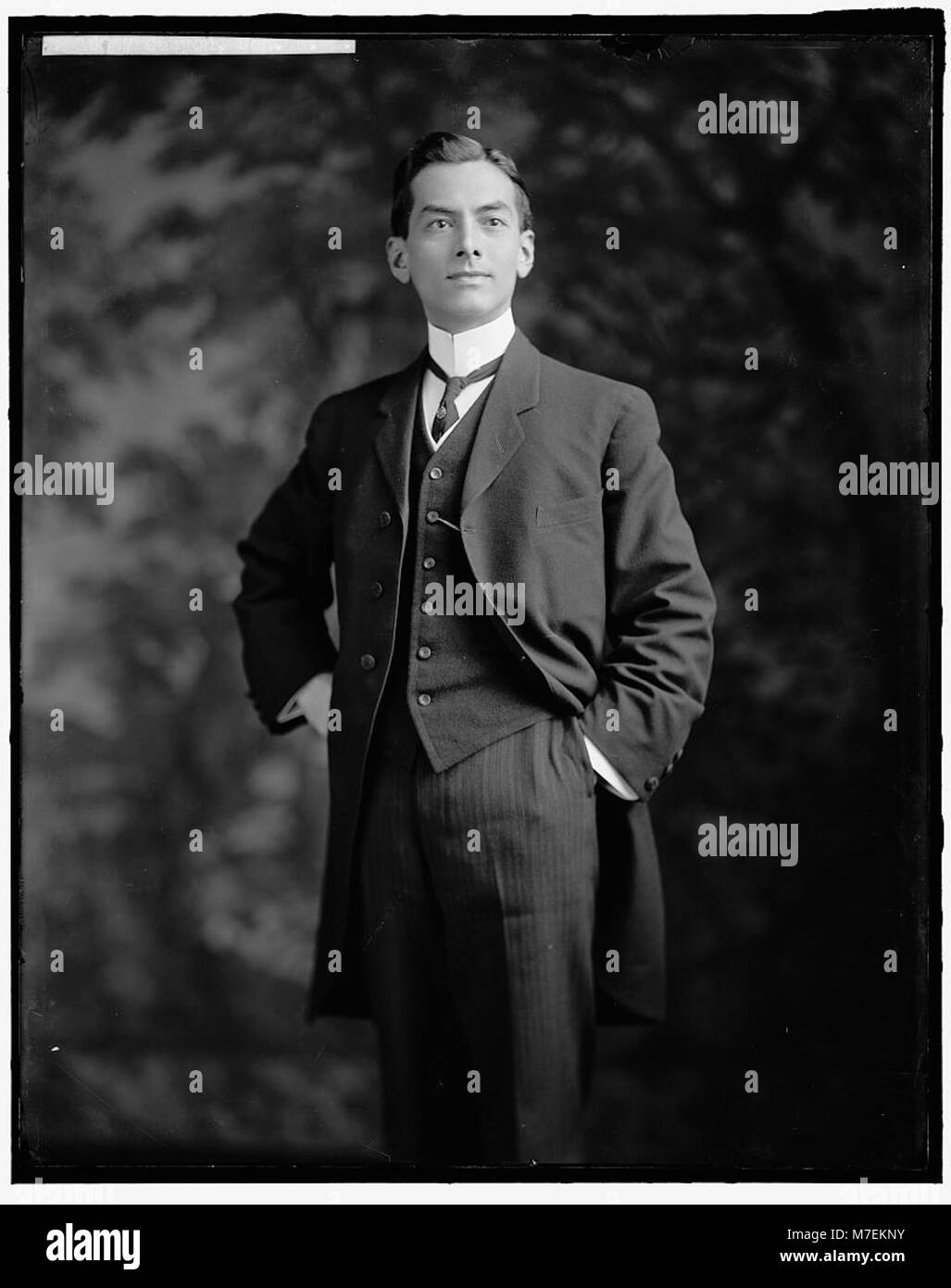 A portrait of Manuel L. Quezon, the second President of the Philippines ...