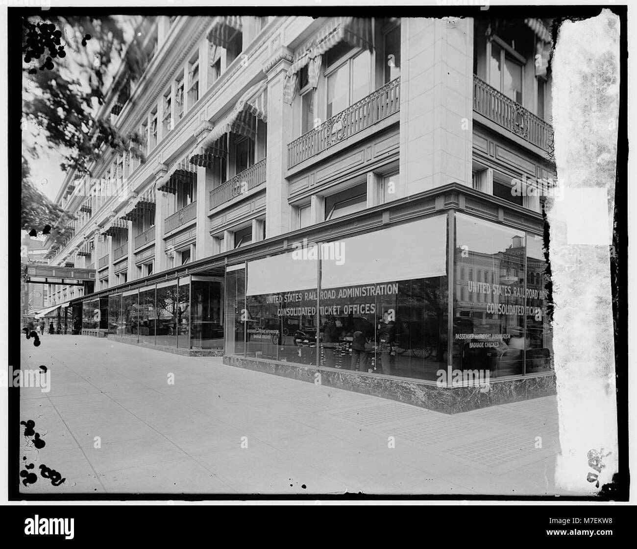 The Railroad Administration Building, a significant historical ...