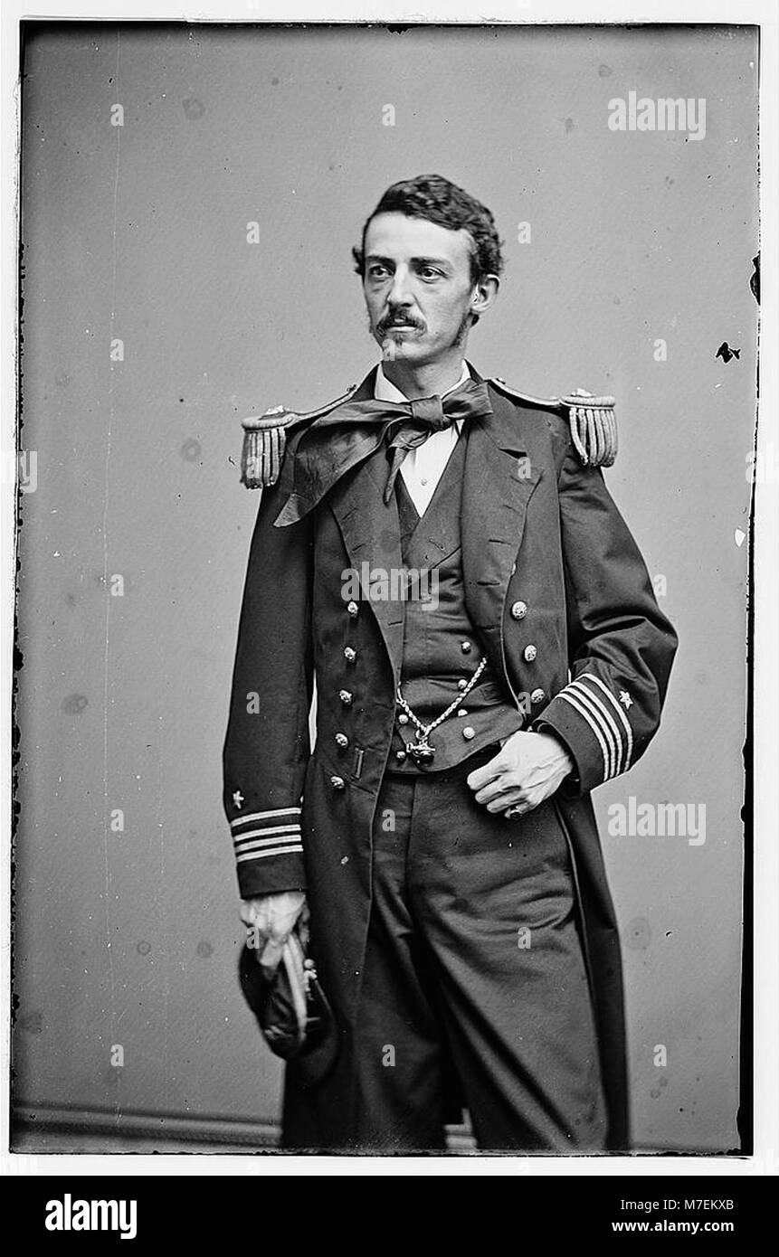A portrait of R.W. Meade, a prominent officer in the United States Navy ...