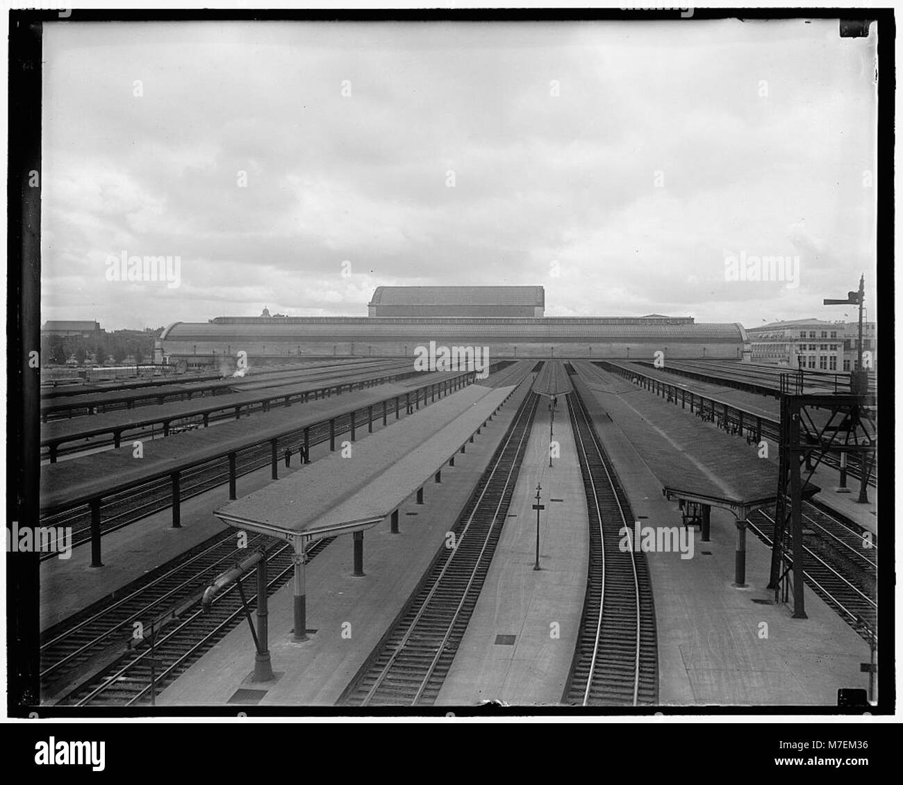 The image showcases railroad yards, a key component of transportation ...
