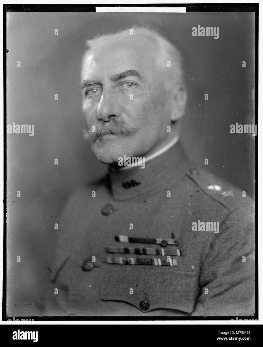 A portrait of General George Read, an American military leader ...