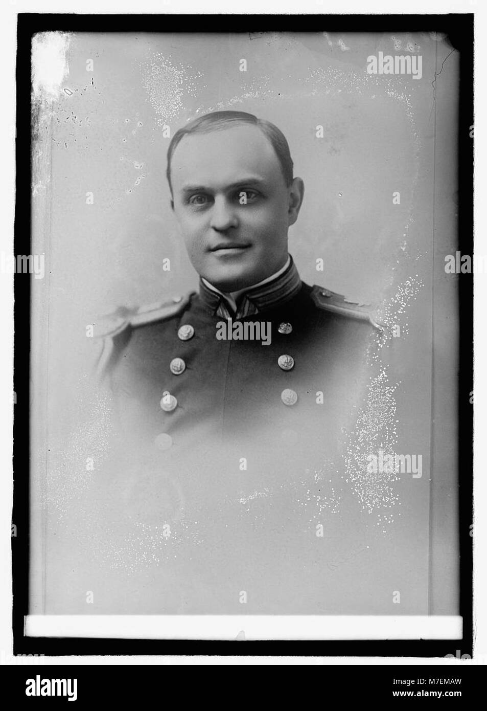 Rear Admiral Samuel McGowan is depicted in this portrait, illustrating ...